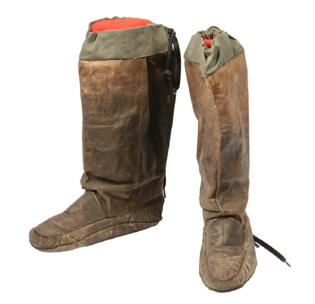 Inuit Beaded Moose Hide & Velvet Jacket