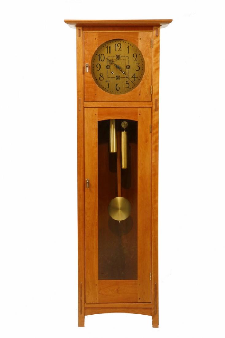 STICKLEY MISSION TALL CLOCK