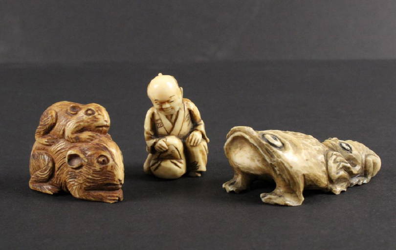 (3) Japanese Netsuke