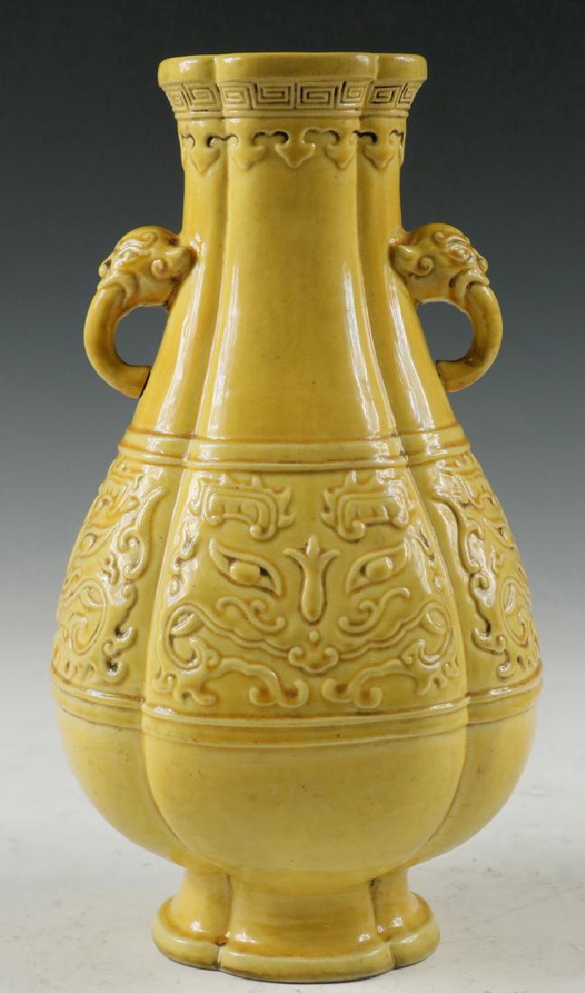 CHINESE BALUSTER VASE