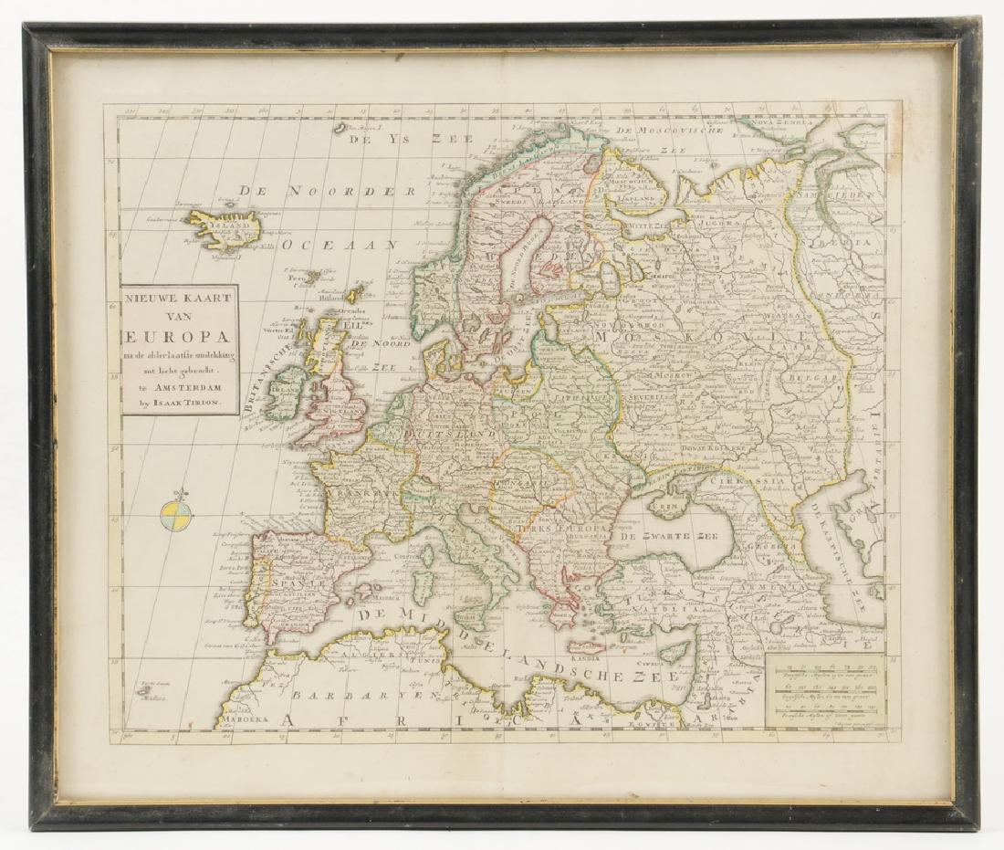 EARLY DUTCH MAP OF EUROPE