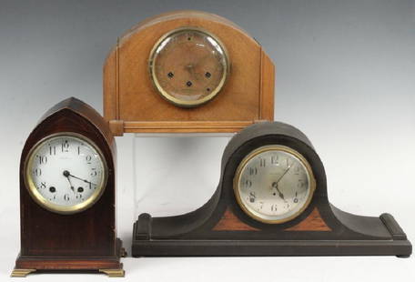 Seth Thomas Mantel Clock & Bowman Art Deco