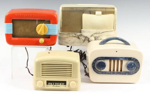 Blue General Television And Radio Corp Model 5a5 Tube Radio