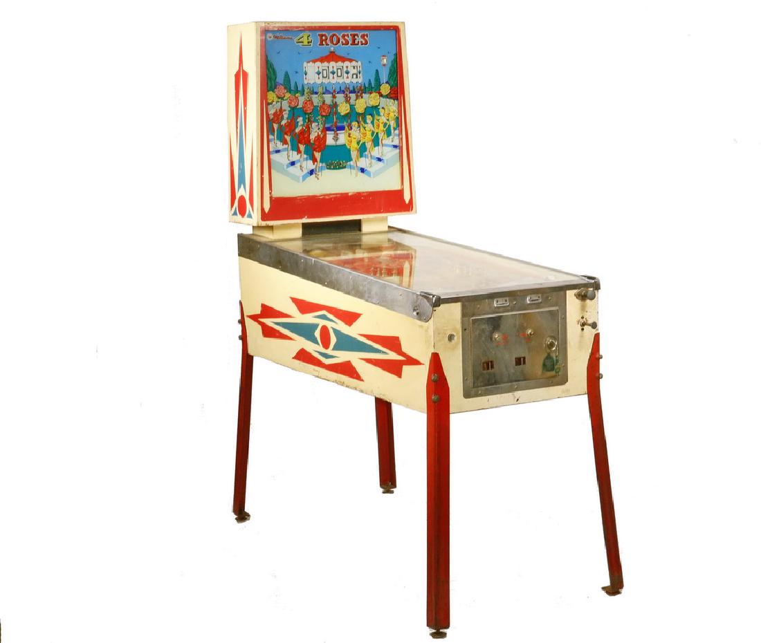 WILLIAMS 1962 '4 ROSES' PINBALL MACHINE