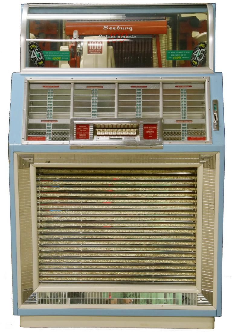 1950 SEEBURG JUKEBOX MODEL 100B (FIRST YEAR, FIRST ALL