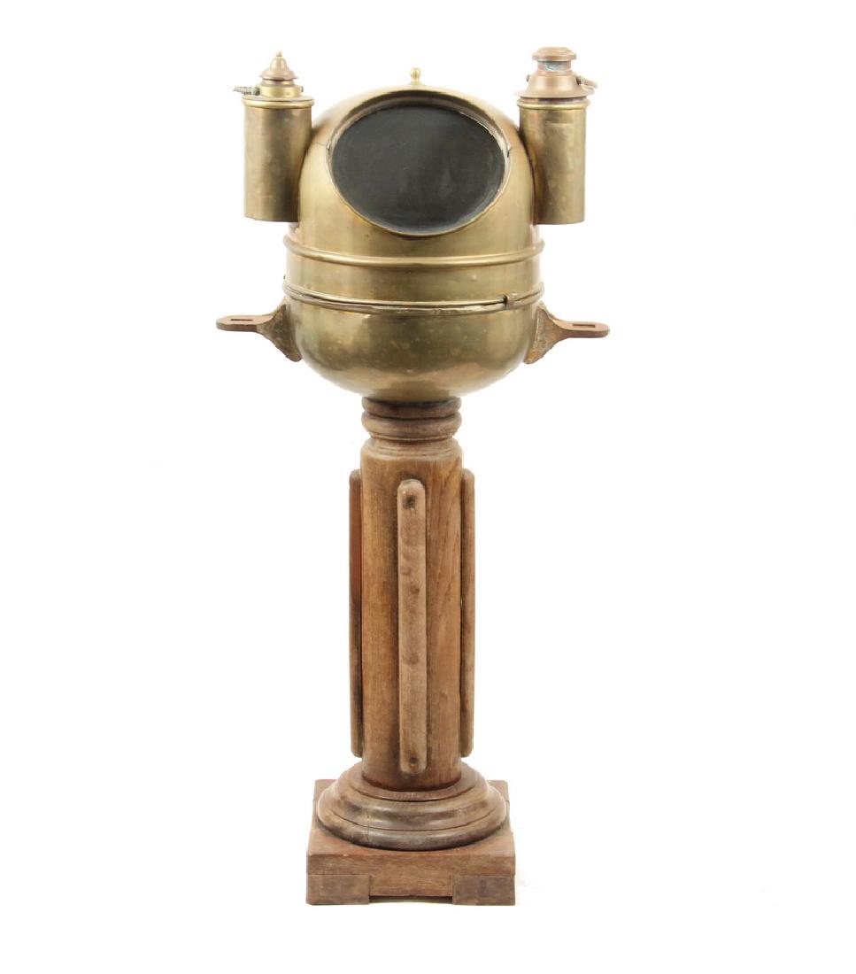 BRASS SHIP'S BINNACLE