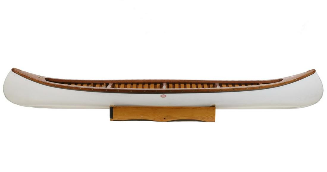 SALESMAN'S SAMPLE CANOE IN WHITE W/ STAND - Aug 23, 2019 | Thomaston ...
