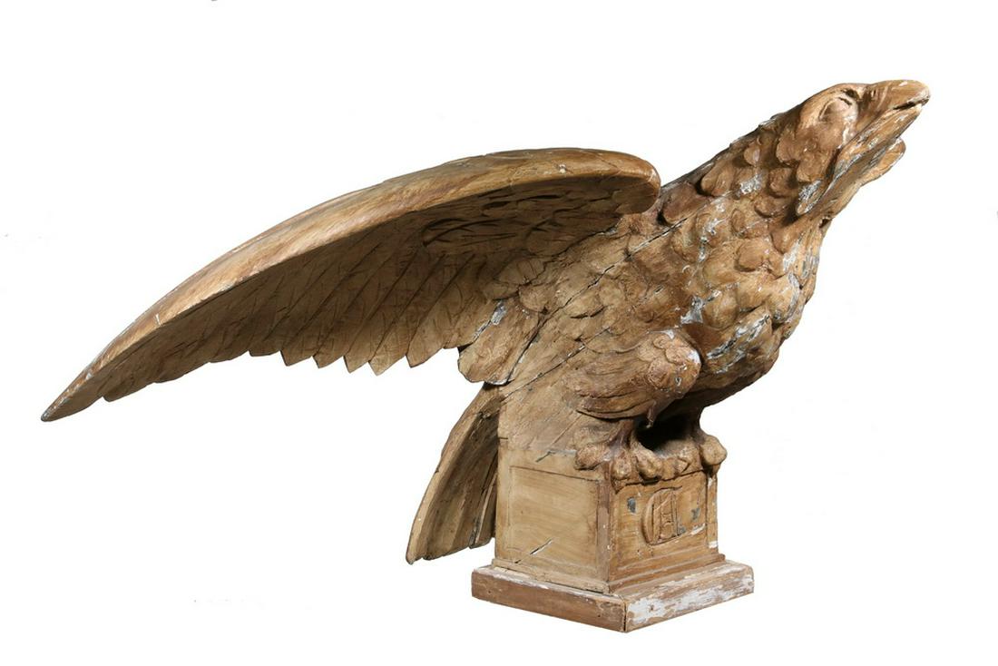 CARVED AMERICAN PILOT HOUSE EAGLE - Aug 24, 2019 | Thomaston Place ...
