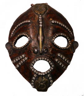 African Tortoiseshell Mask