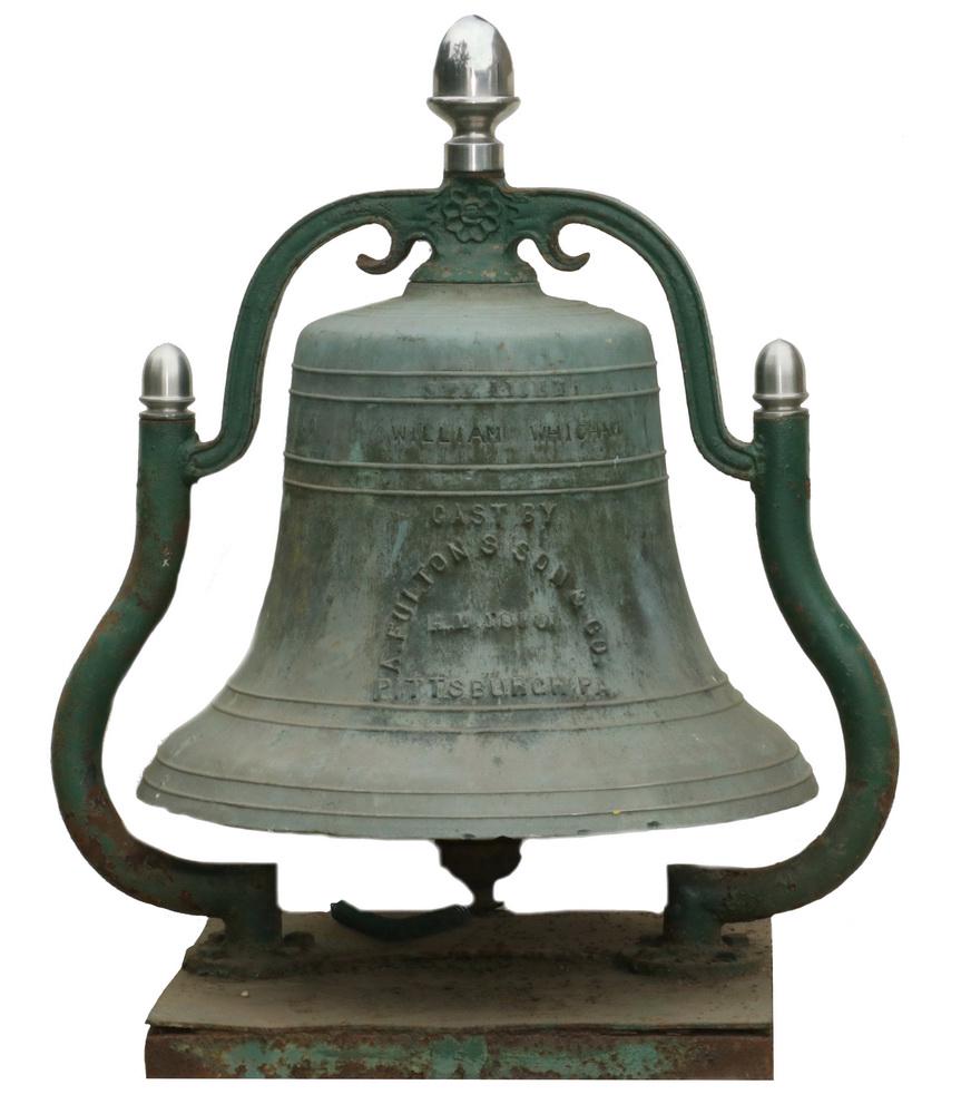 DECK BELL FROM THE PITTSBURGH RIVERBOAT "WILLIAM - Nov 09, 2019 ...