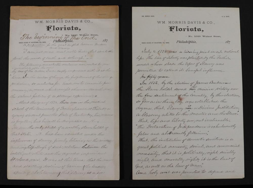 UNPUBLISHED MANUSCRIPT FROM THE PAPERS OF US - Feb 28, 2020 | Thomaston ...