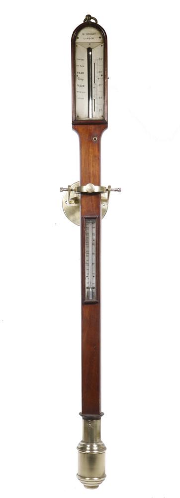 MAHOGANY STICK BAROMETER WITH GIMBAL MOUNT - Feb 29, 2020 | Thomaston ...
