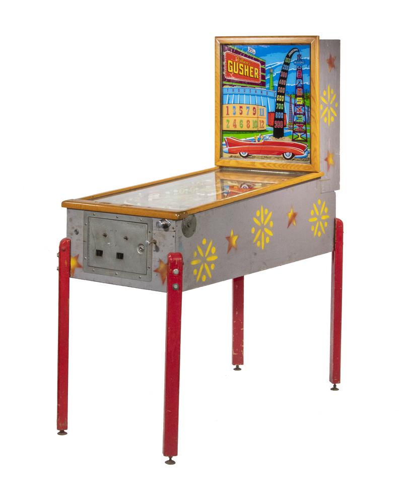 1958 WILLIAMS "GUSHER" PINBALL MACHINE - Jul 09, 2021 | Thomaston Place ...