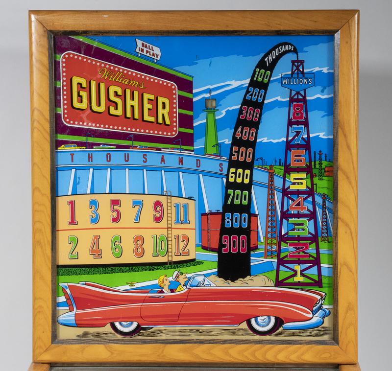1958 WILLIAMS "GUSHER" PINBALL MACHINE - Jul 09, 2021 | Thomaston Place ...