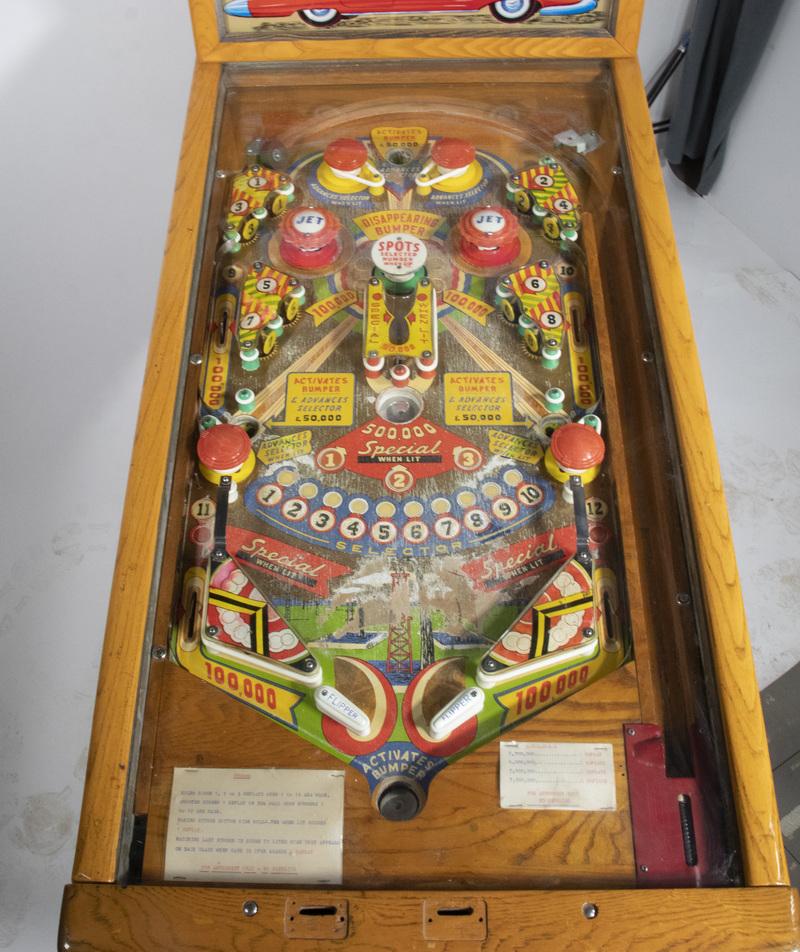 1958 WILLIAMS "GUSHER" PINBALL MACHINE - Jul 09, 2021 | Thomaston Place ...