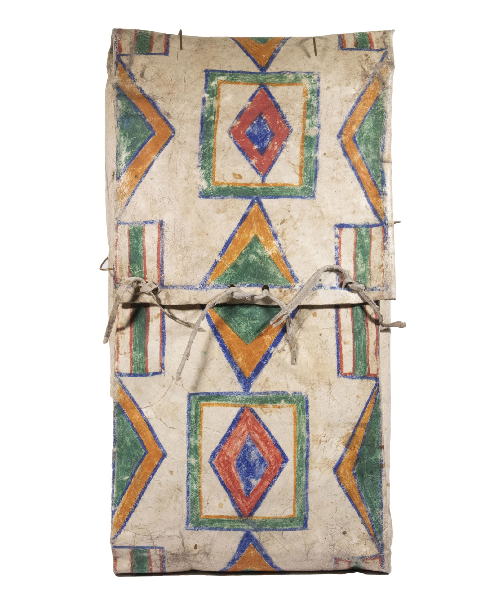 Large Plains Indian Parfleche, Circa 1890