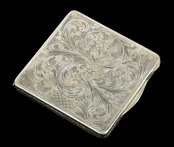 Vintage Silver Compact