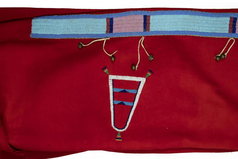 RARE EARLY HAND-CUT HEAVY FRENCH RED STROUD BLANKET (#1003) on Jan 14 ...