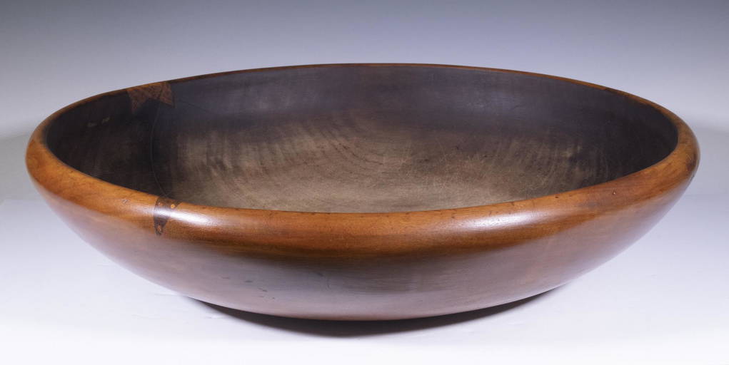 HAWAIIAN KOA WOOD POI BOWL (#1147) on Aug 26, 2022 | Thomaston Place ...