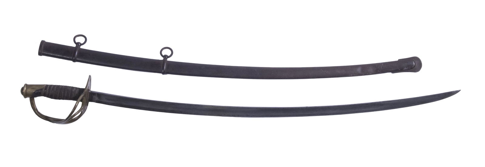 Dated 1863 Ames Us Army Cavalry Sword, Property Of Capt. George W ...