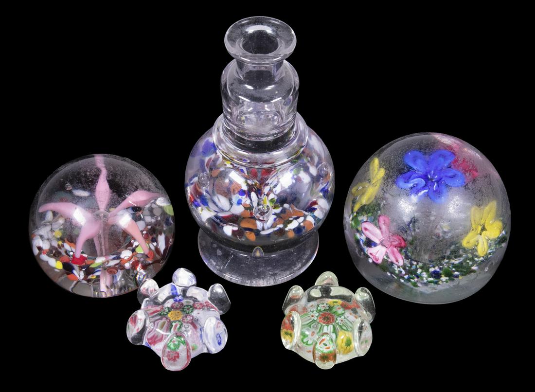 Art Glass Paperweight Collection
