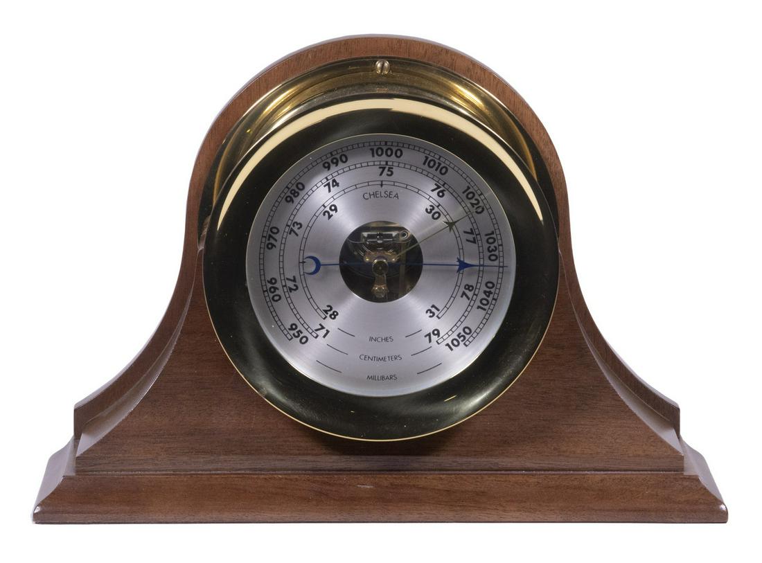 CHELSEA SHIP'S BAROMETER ON STAND - Mar 08, 2023 | Thomaston Place ...