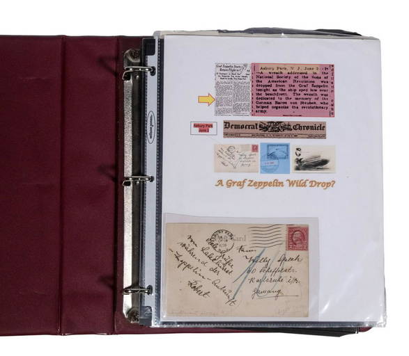 Substantial Collection Of Zeppelin Postal & Ephemera Memorabilia