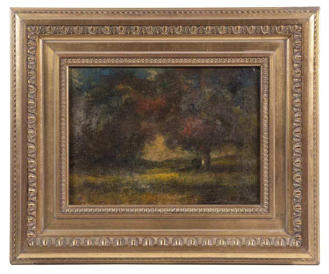 Barbizon Style Landscape Auction