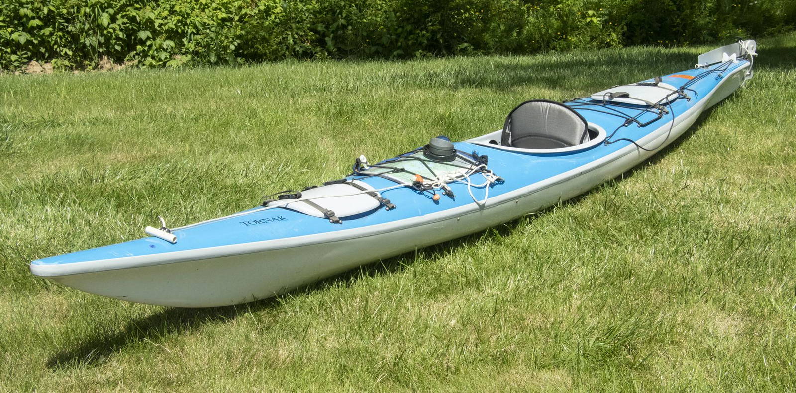 Necky-kayaks Tornak Kayak W/ Thule Car Rack Auction