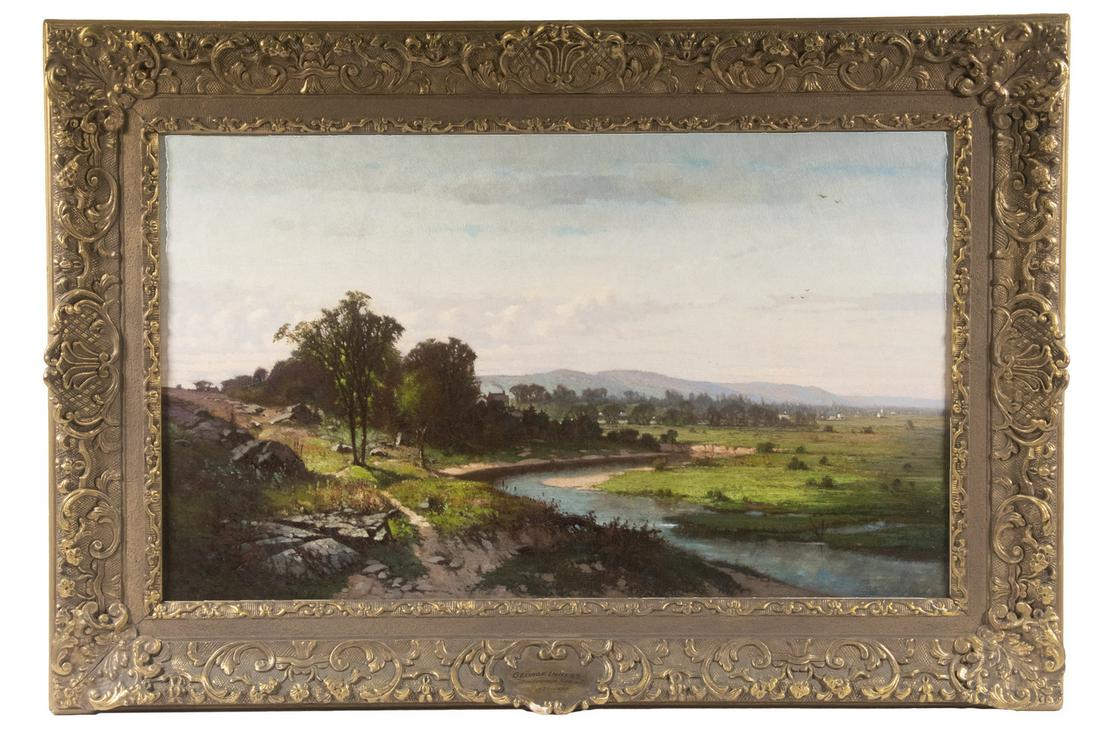 George Inness (ny/ma/scotland, 1825-1894) Auction