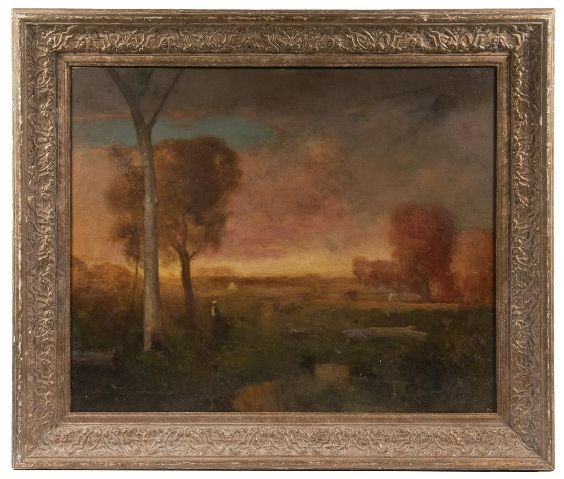George Inness (ny/ma/scotland, 1825-1894) Auction