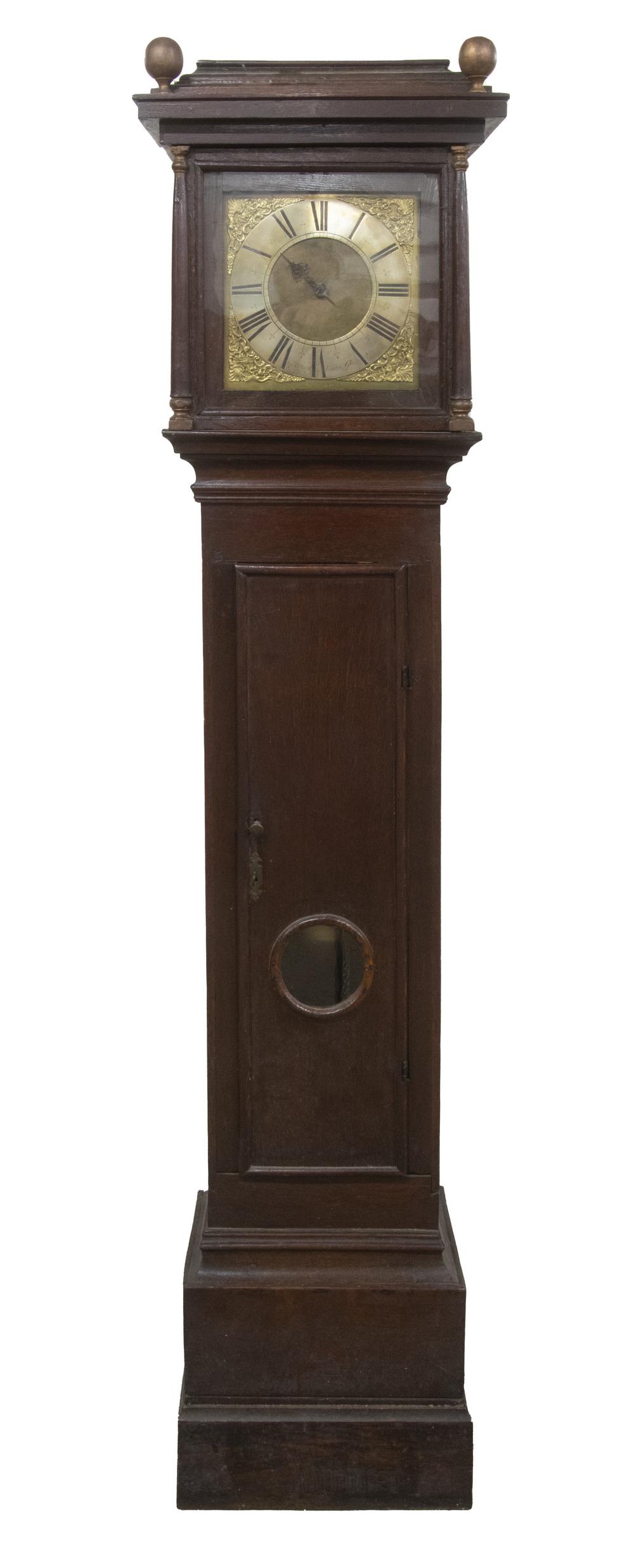 William & Mary Era One-hand Grandmother Cottage Clock By George ...