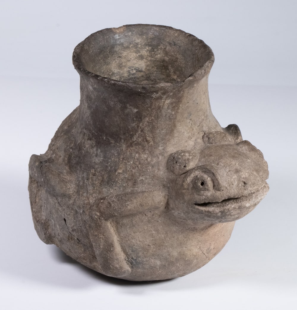 Maya Frog Vessel Auction