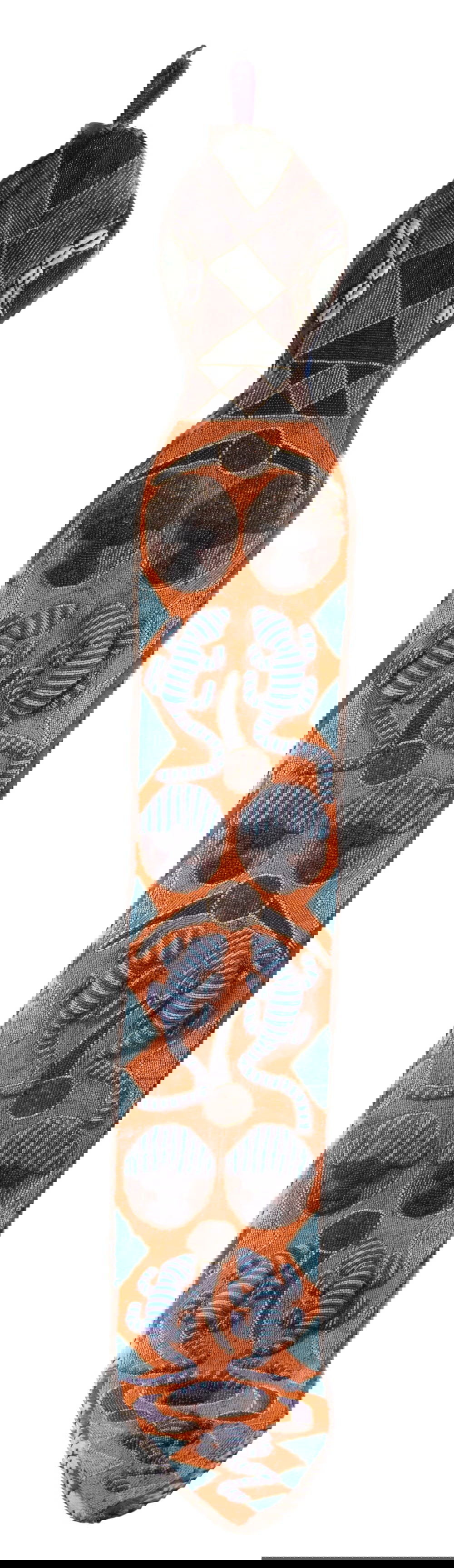 African Beaded Sash, Antique Auction