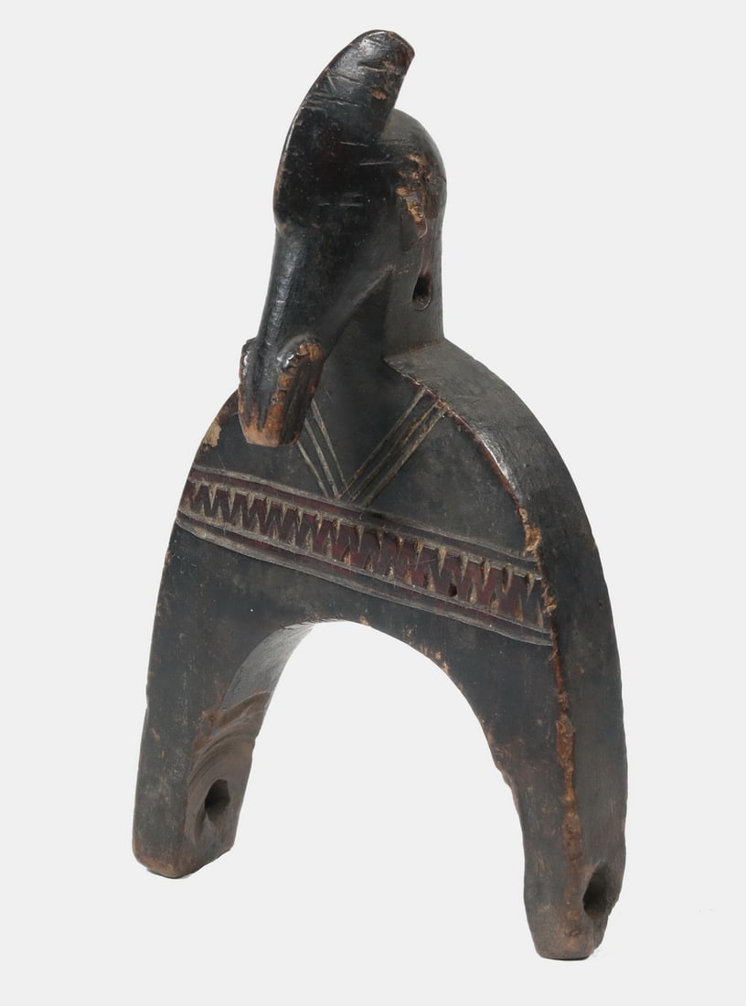 African Carved Wood Tool Auction