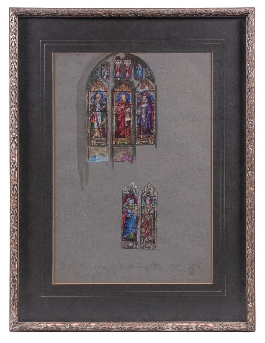 Study Of Stained Glass Windows With Oxford & Suffragate Emmeline ...