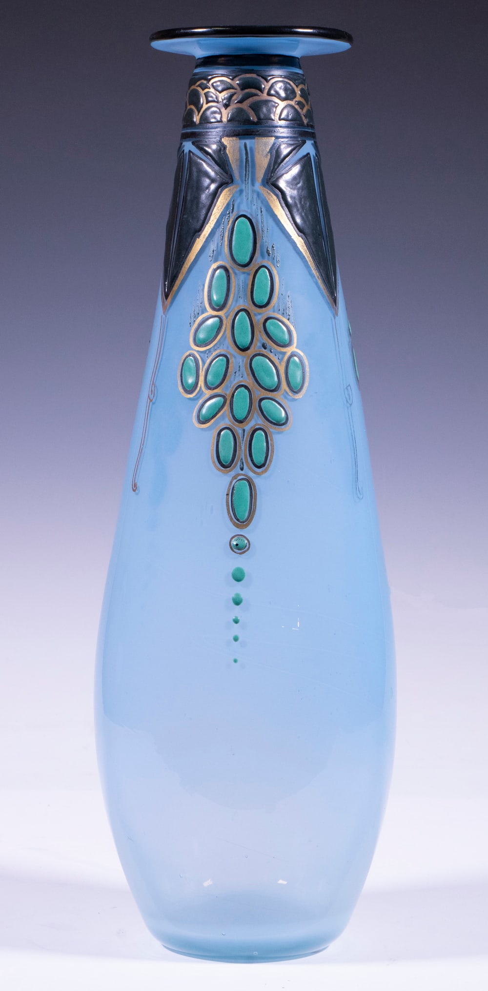 Delatte Nancy Art Glass Vase Auction