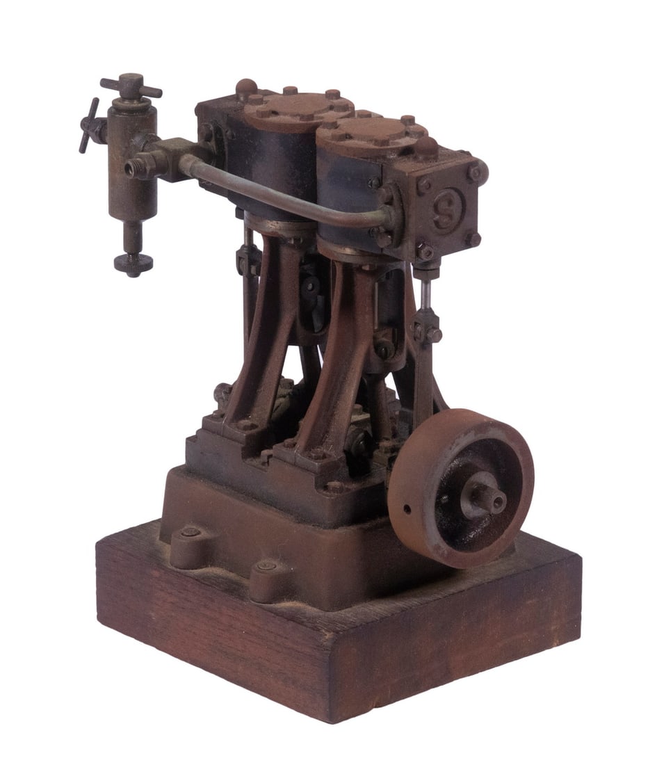 Stuart Double 10 Two-cylinder Model Steam Engine Auction
