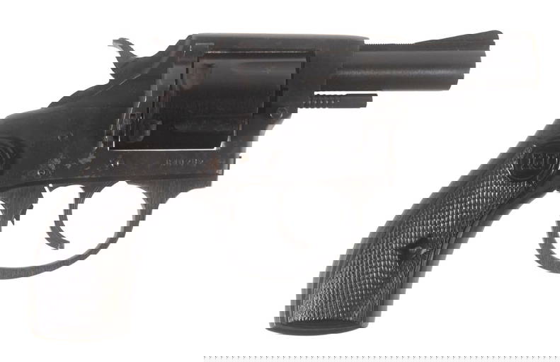 Iver Johnson Snub Nose Revolver, .38 Spl