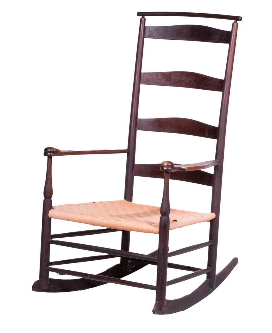 Shaker Rocker #6 With Tape Seat Auction
