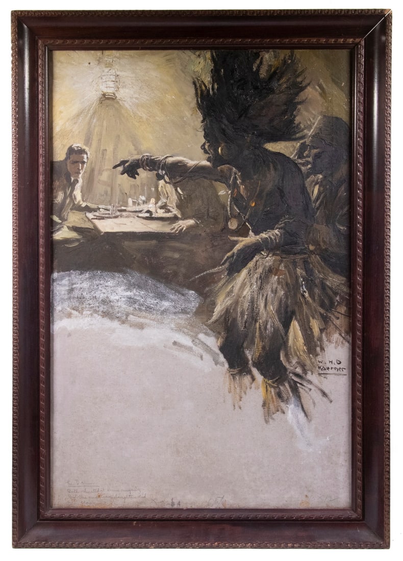 William Henry Dethlef Koerner (nj/ny/mt/germany, 1878-1938) Auction