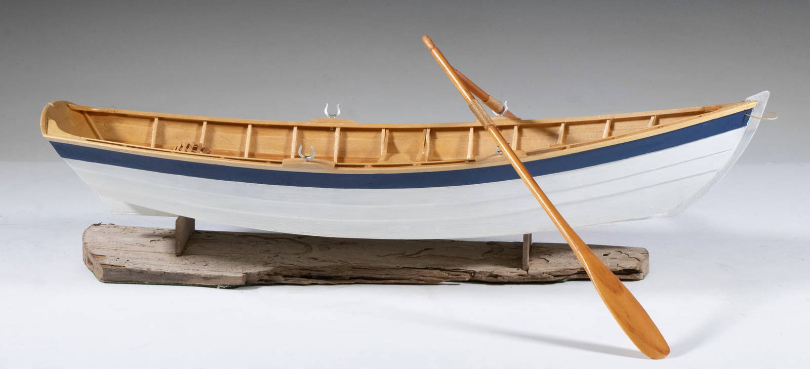 Hand Made Dory Model, Ca 1980s Auction