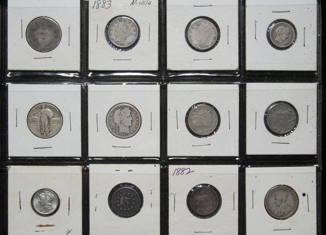 Lot Of (29) Misc Coins, Silver Auction