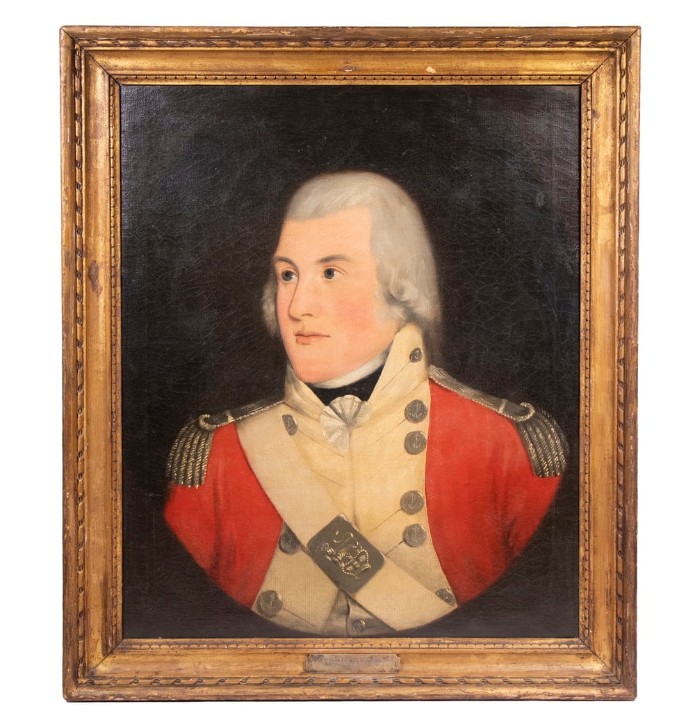 Portrait Of Major John Pitcairn, Rn, Killed At Bunker Hill Auction