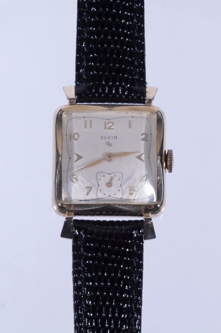 Elgin, Vintage Square Head Men's Wristwatch - Jul 11, 2025 | Thomaston ...