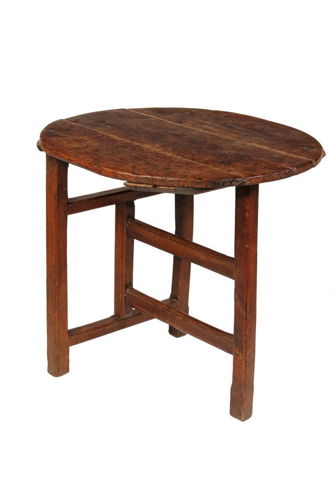 PILGRIM ERA TABLE - Round Tuckaway Table in elm and