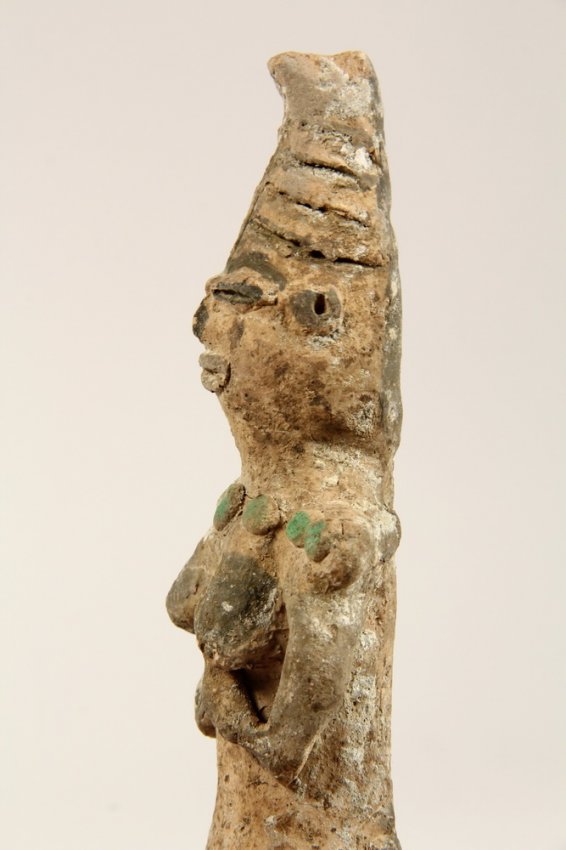 PAIR OF NEOLITHIC CLAY BURIAL FIGURINES - Eridu Ubaid : Lot 389