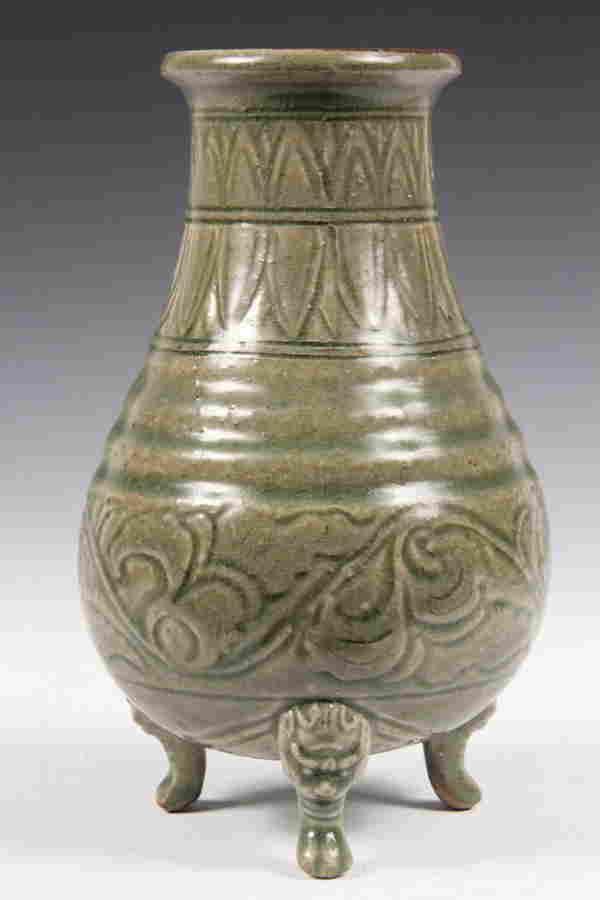 KOREAN POTTERY - Pear-Form Incense Burner in celadon - Nov 07, 2014 ...