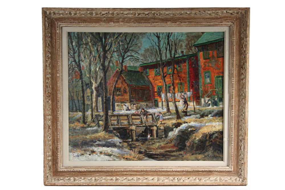 HENRY ORNE RIDER (MA, 1860-1943) - 'Where the Mill - May 31, 2015 ...