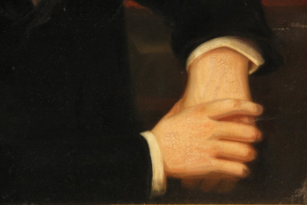 FREDERICK R. SPENCER (NY, 1806-1875) - "Portrait of